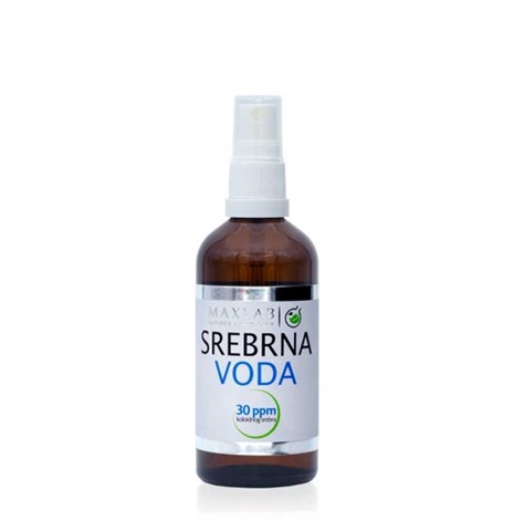 Srebrna voda 30 ppmSrebrna voda u spreju 100 ml