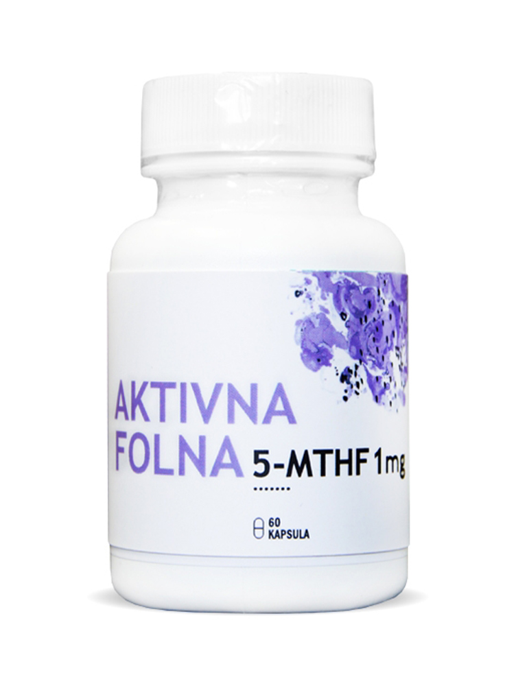Aktivna Folna 5-MTHF 1 mg, Thorne Research, 60 kapsula