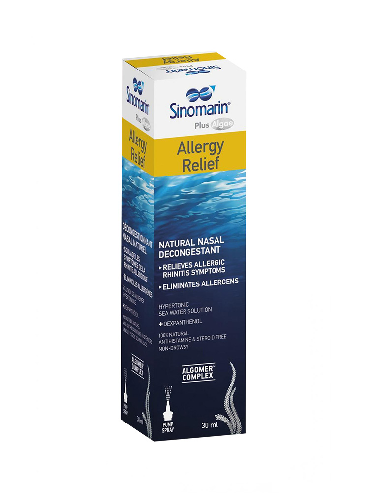 Allergy relief sprej za nos, Sinomarin, 30 ml