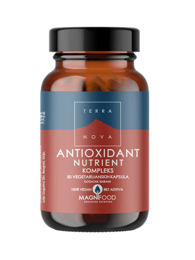 Antioksidant Nutrient kompleks, Terranova, 50 kapsula