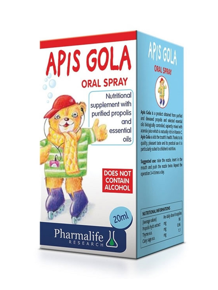 Apis gola bimbi oralni sprej, Pharmalife, 20 ml