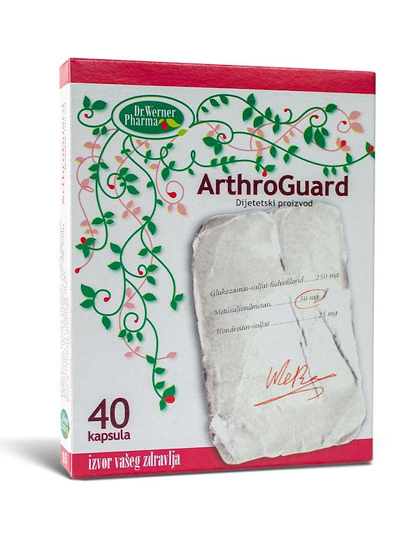 Arthroguard, Dr. Werner Pharma, 40 kapsula