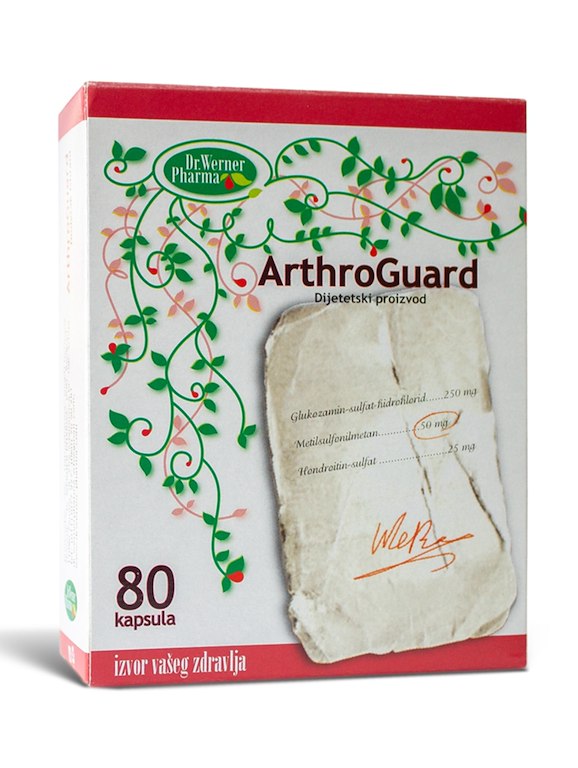 Arthroguard, Dr. Werner Pharma, 80 kapsula