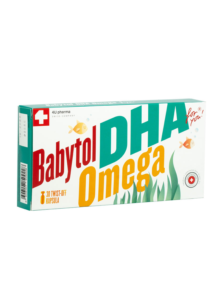 Babytol DHA Omega, 4U pharma, 30 twist-off kapsula
