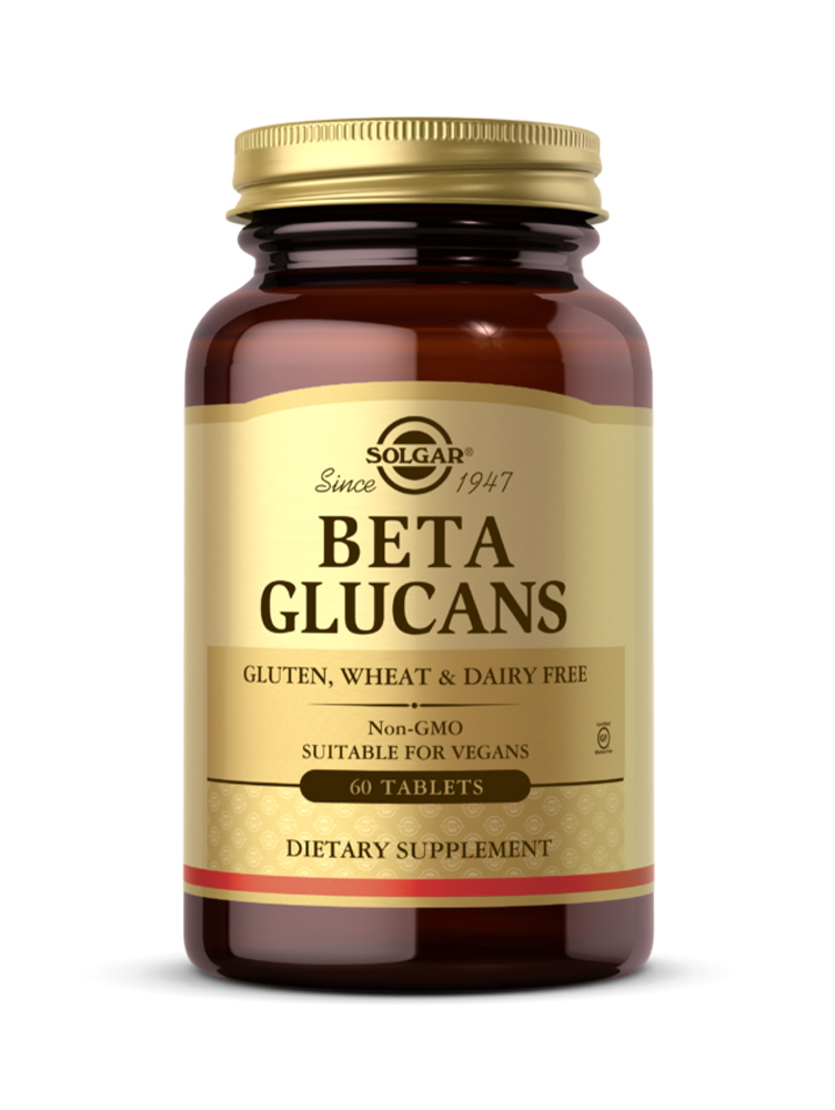 Beta Glucans, Solgar, 60 tableta