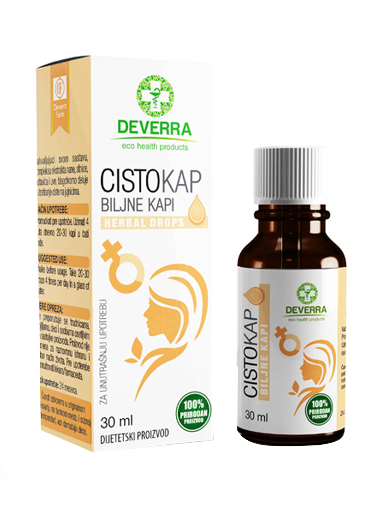 Biljne kapi Cistokap, Deverra Farm, 30 ml