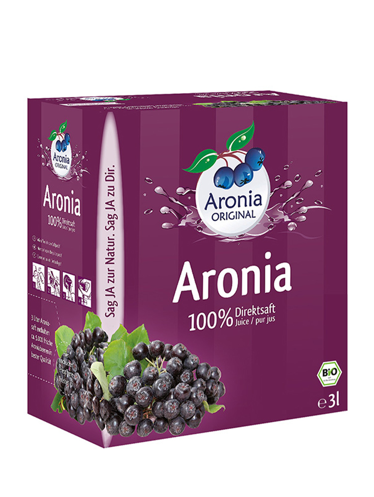 Bio Aronia, Aronia Original, 3 l