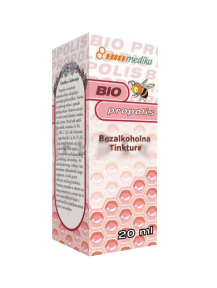 Biopropolis bezalkoholna tinktura, Biomedika, 20 ml
