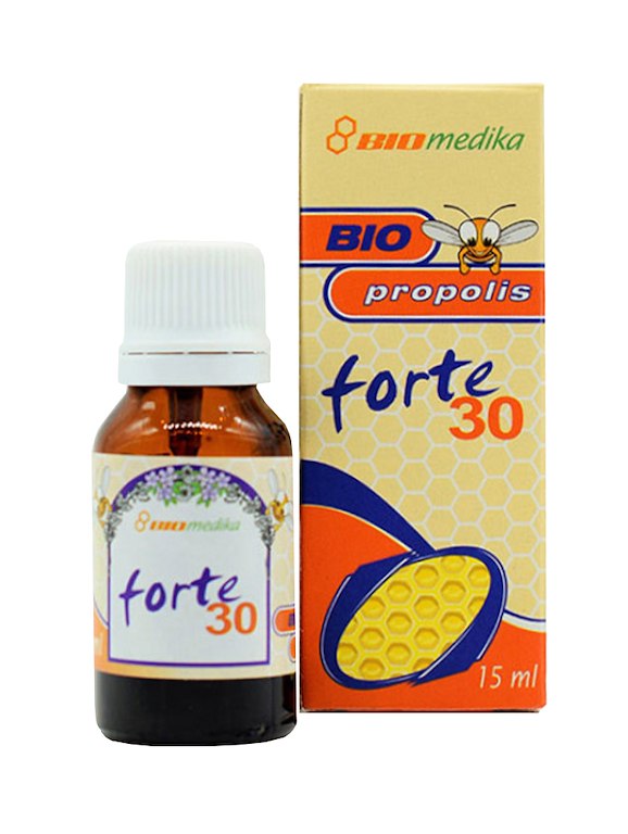 Biopropolis forte 30 kapi, Biomedika, 15 ml