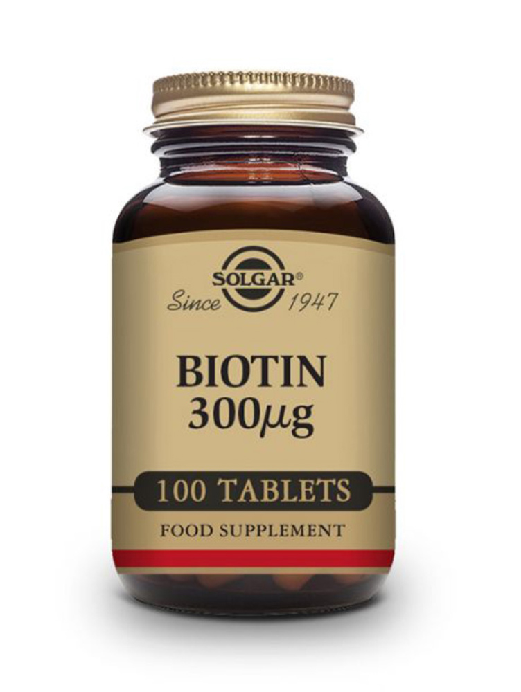 Biotin 300 mcg Solgar 100 tableta