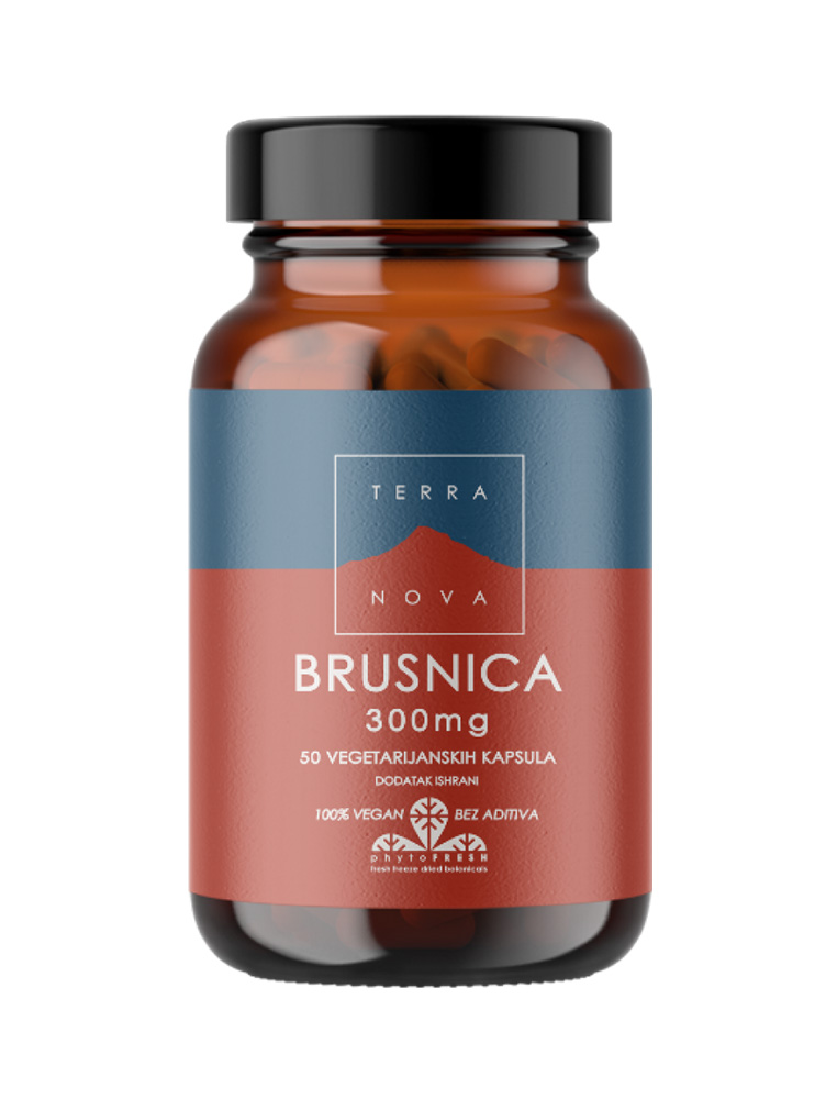 Brusnica 300 mg, Terranova, 50 kapsula