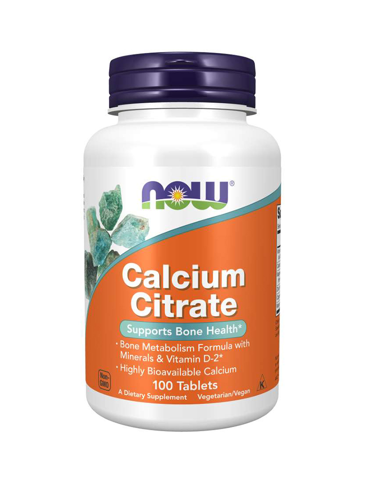 Calcium Citrate, Now Foods, 100 tableta
