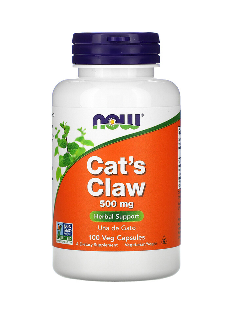 Cat’s Claw 500 mg, Now Foods, 100 veg kapsula