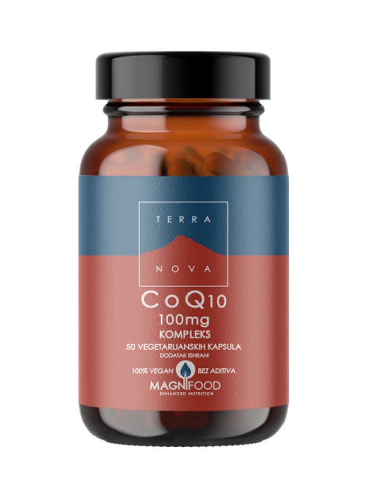 CoQ10 (ubikinon) 100 mg kompleks, Terranova, 50 kapsula