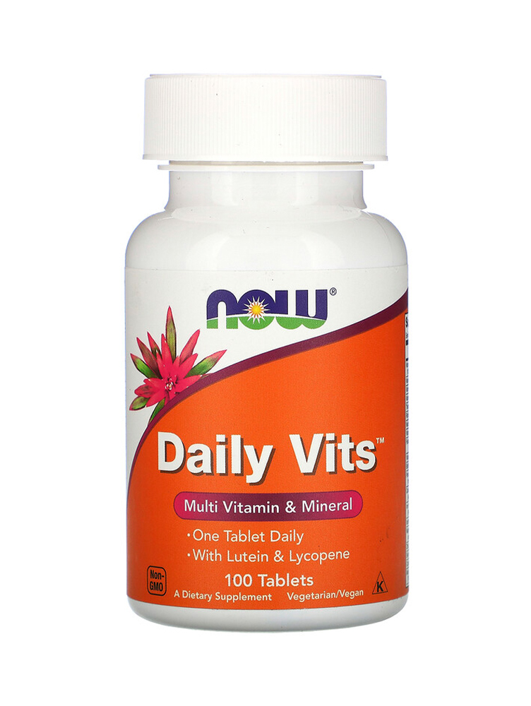 Daily Vit Multi Vitamin i Mineral, Now Foods, 100 tableta