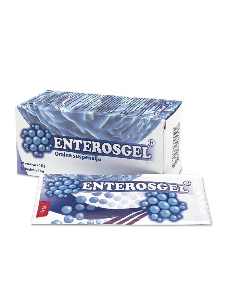 Enterosgel oralna suspenzija kesice Bioline 10 x 15 g