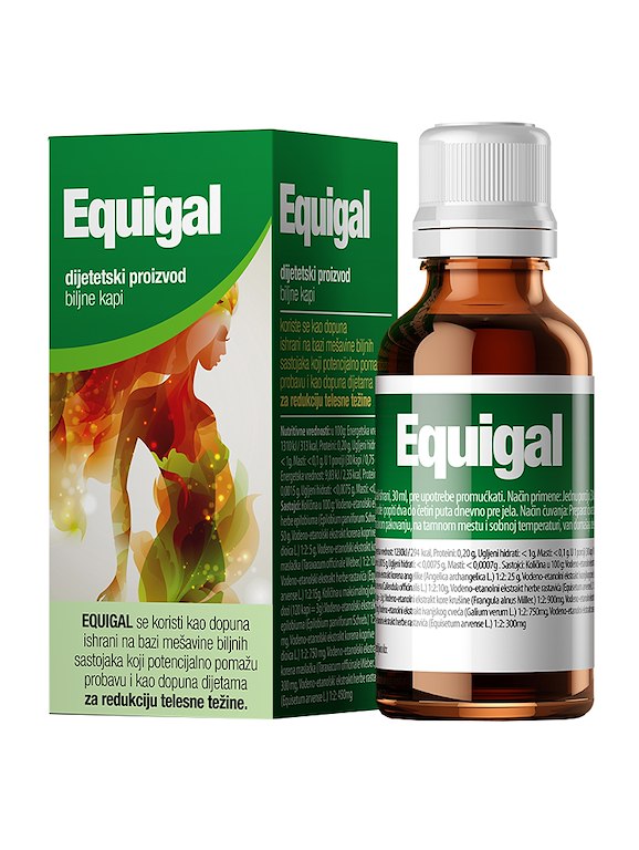 Equigal biljne kapi, Herbasvet, 30 ml