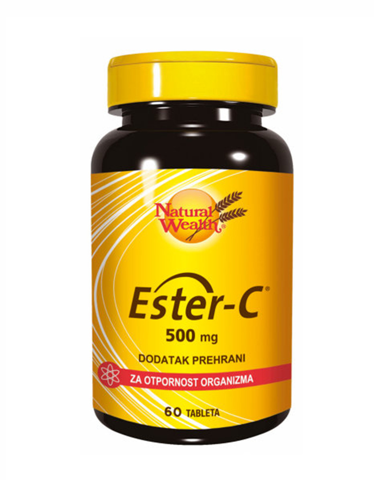 Ester-C 500 mg, Natural Wealth, 60 tableta