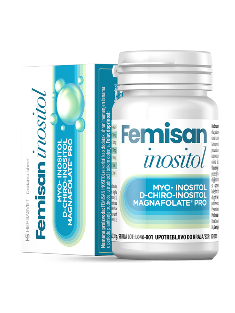 Femisan Inositol, Herbasvet, 30 kapsula