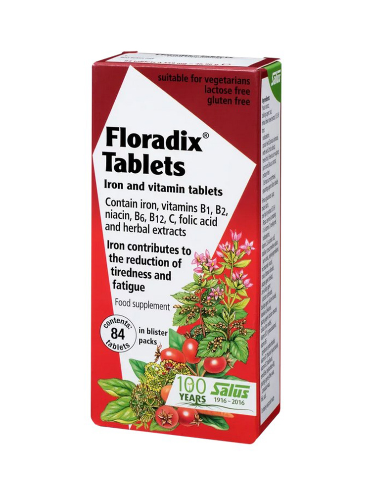 Floradix tablete sa gvožđem i vitaminima, Salus, 84 tablete