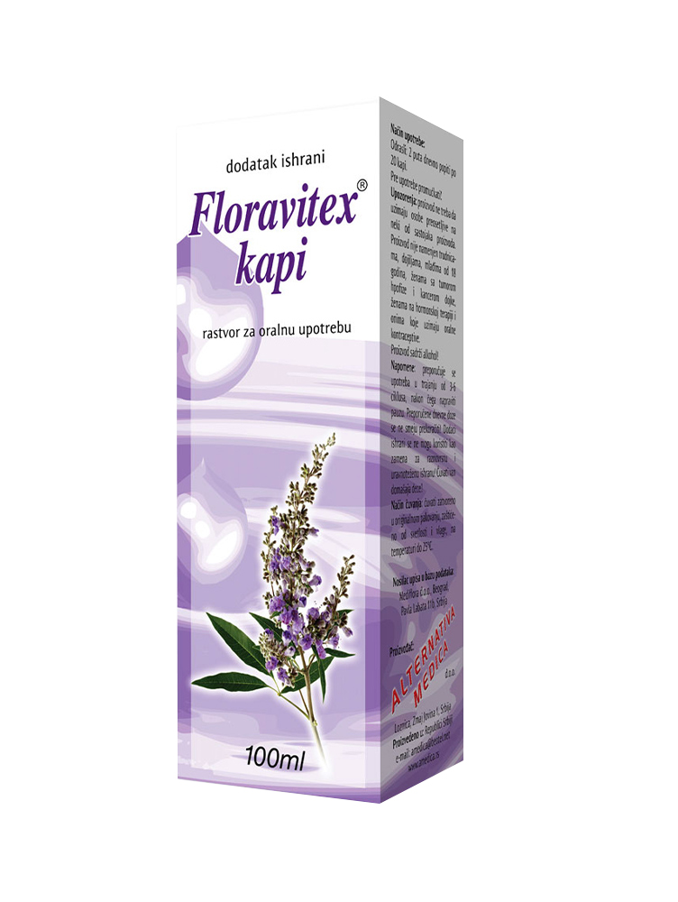 Floravitex biljne kapi, Alternativa Medica, 100 ml