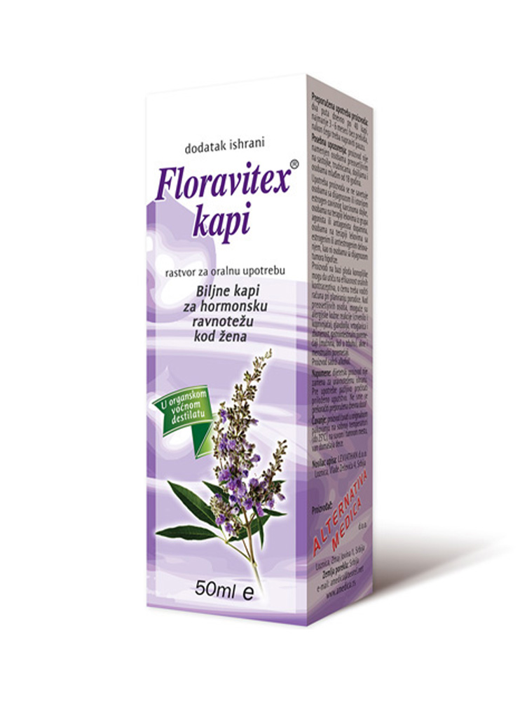 Floravitex biljne kapi, Alternativa Medica, 50 ml