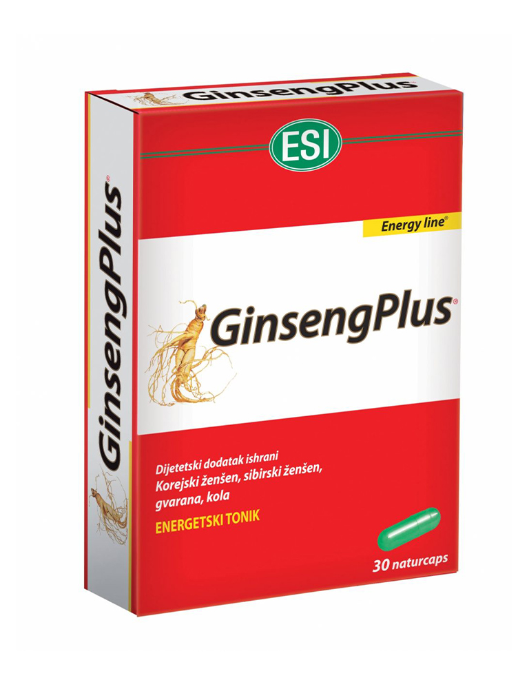 Ginseng Plus, ESI, 30 kapsula