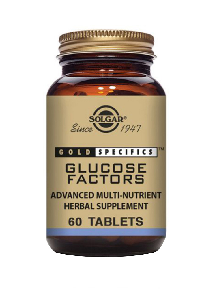 Glucose Factors, Solgar, 60 tableta
