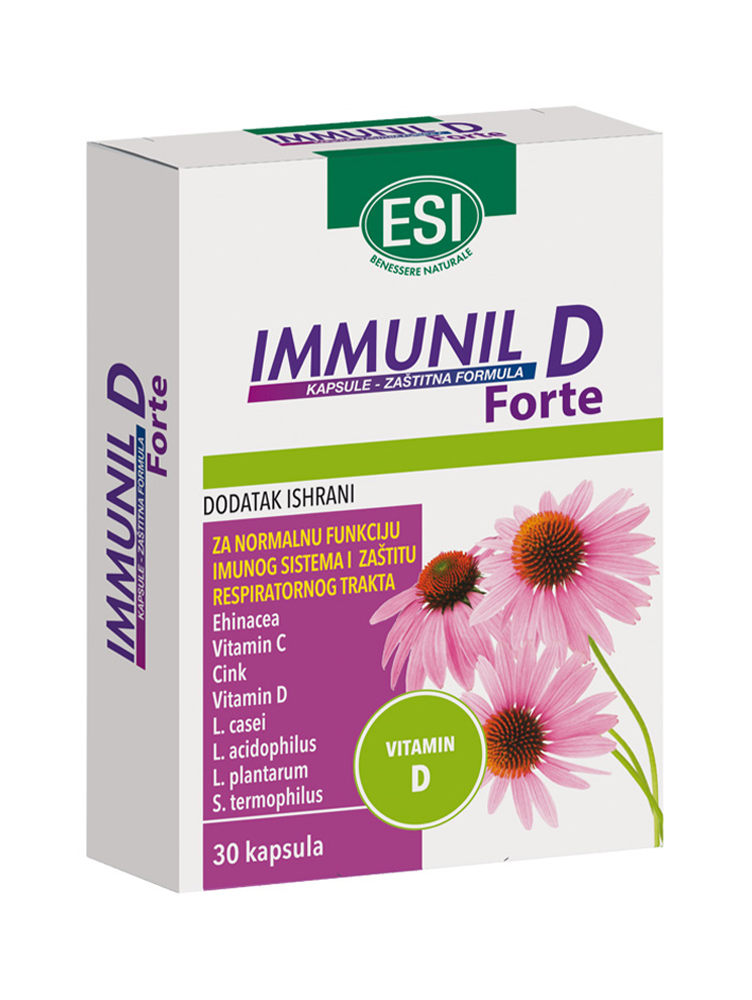Immunil D Forte, ESI, 30 kapsula