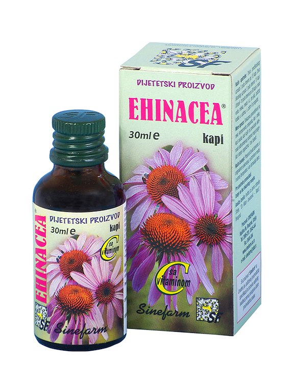 Kapi od ehinacee sa vitaminom C, Sinefarm, 30 ml