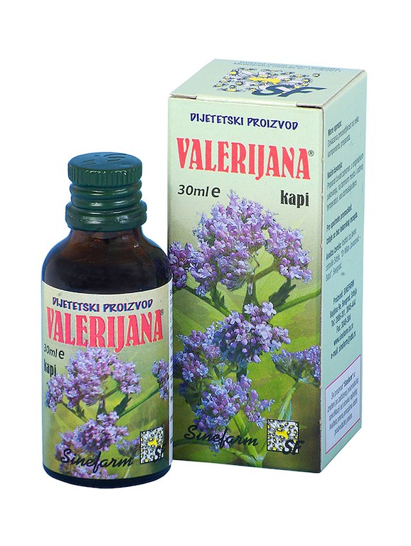 Kapi od valerijane, Sinefarm, 30 ml