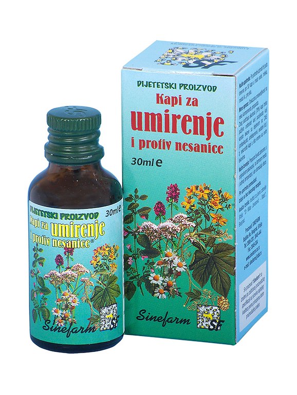 Kapi za umirenje Sed San, Sinefarm, 30 ml