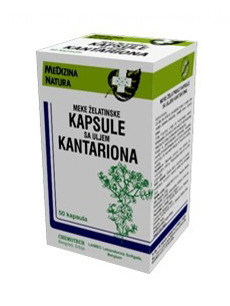 Kapsule sa uljem kantariona, Medizina Natura, 50 kapsula