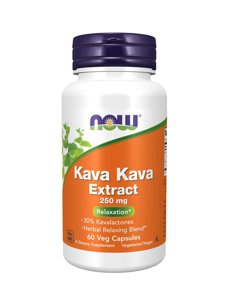 Kava Kava Extract 250 mg, Now Foods, 60 veg kapsula