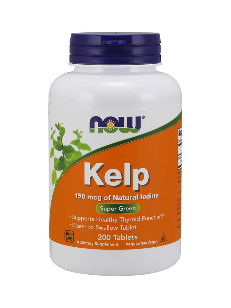 Kelp 150 mcg, Now Foods, 200 tableta