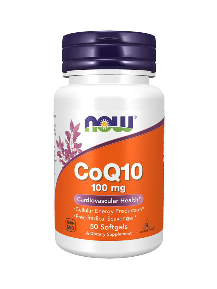 Koenzim Q10 100 mg, Now Foods, 50 softgel kapsula