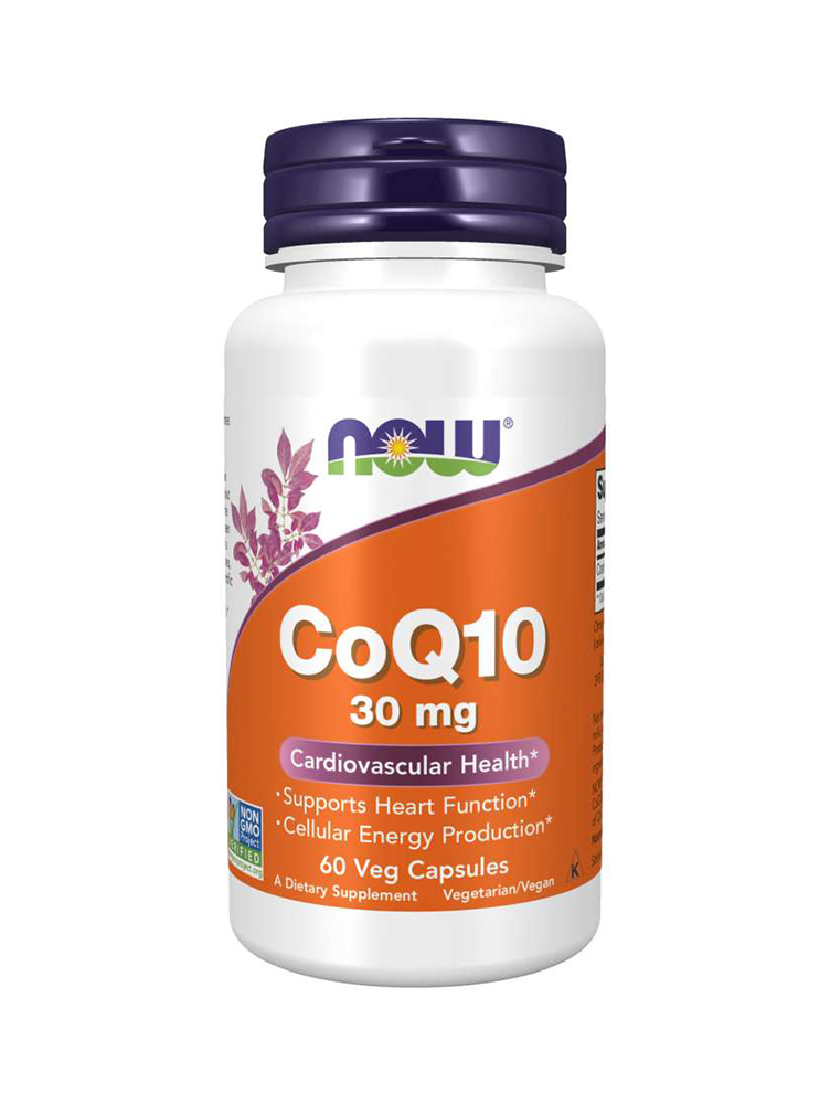 Koenzim Q10 30 mg, Now Foods, 60 veg kapsula