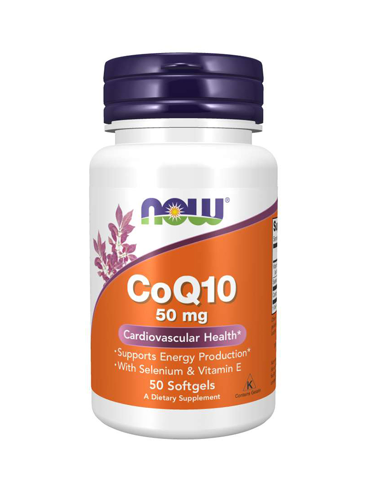 Koenzim Q10 50 mg, Now Foods, 50 softgel kapsula