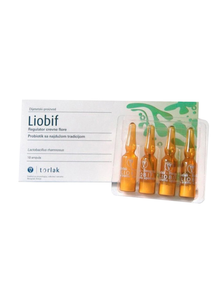 Liobif probiotik u ampulama, Torlak, 10 ampula