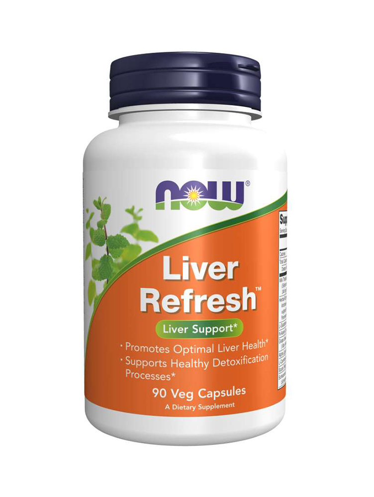 Liver Refresh za jetru, Now Foods, 90 veg kapsula