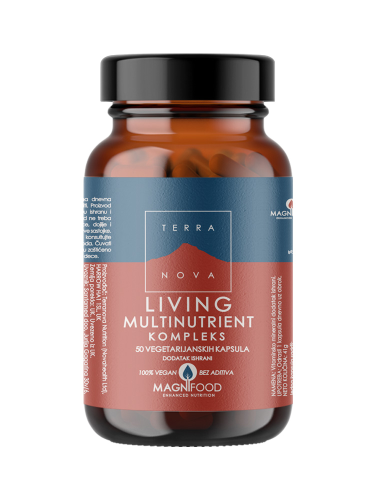 Living Multinutrient kompleks, Terranova, 50 kapsula