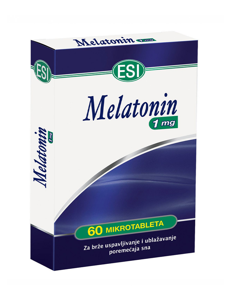 Melatonin 1 mg, ESI, 60 tableta