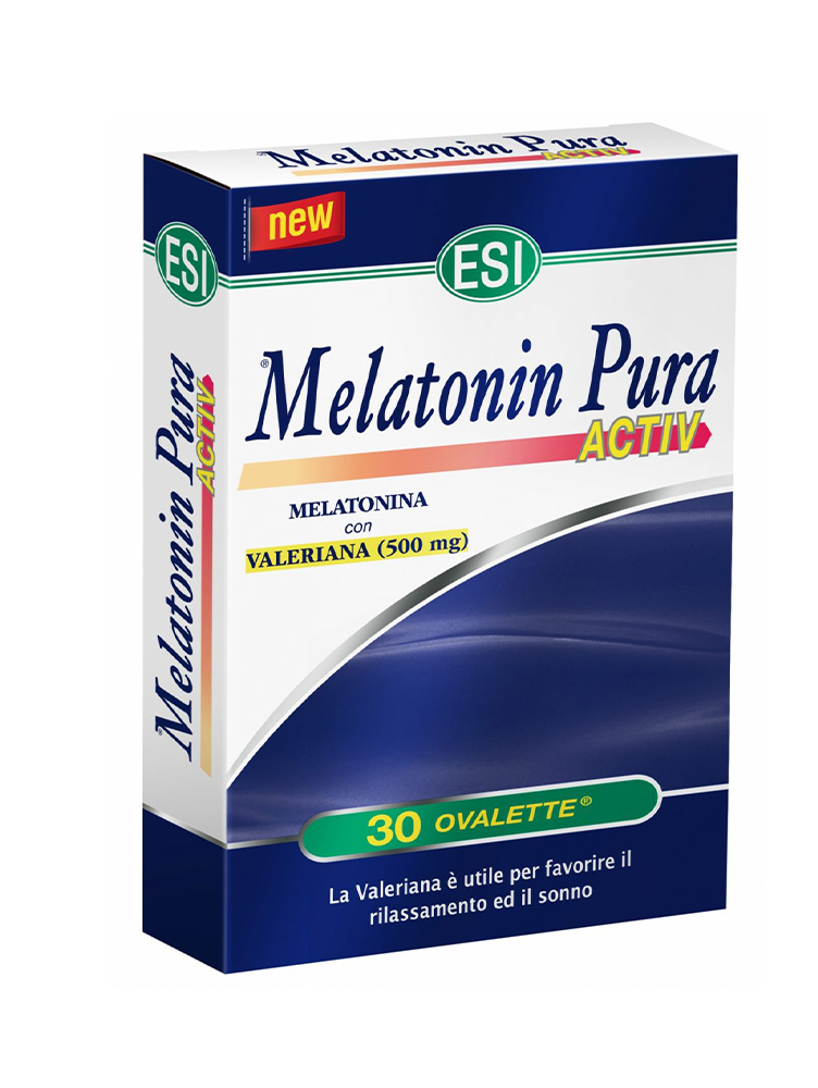 Melatonin Pura Activ 1 mg sa valerijanom 500 mg, ESI, 30 tableta