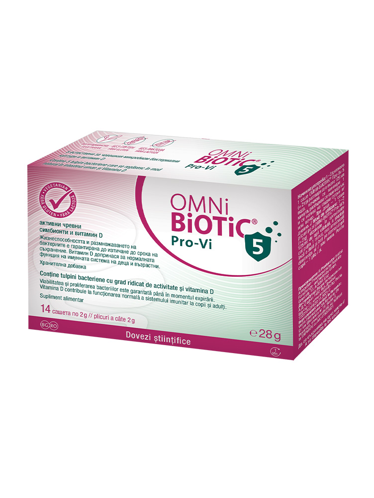 Omni Biotic Pro-Vi 5, Institut Allergosan, 14 x 2 g kesica