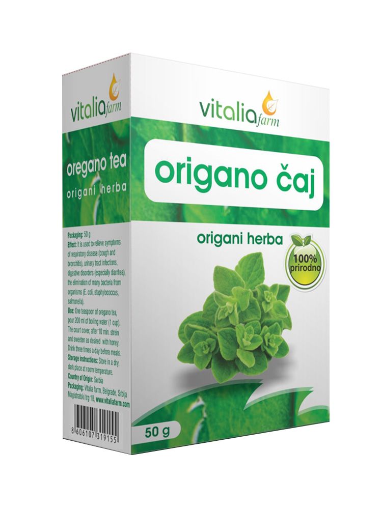 Origano čaj, Vitalia Farm, 50 g