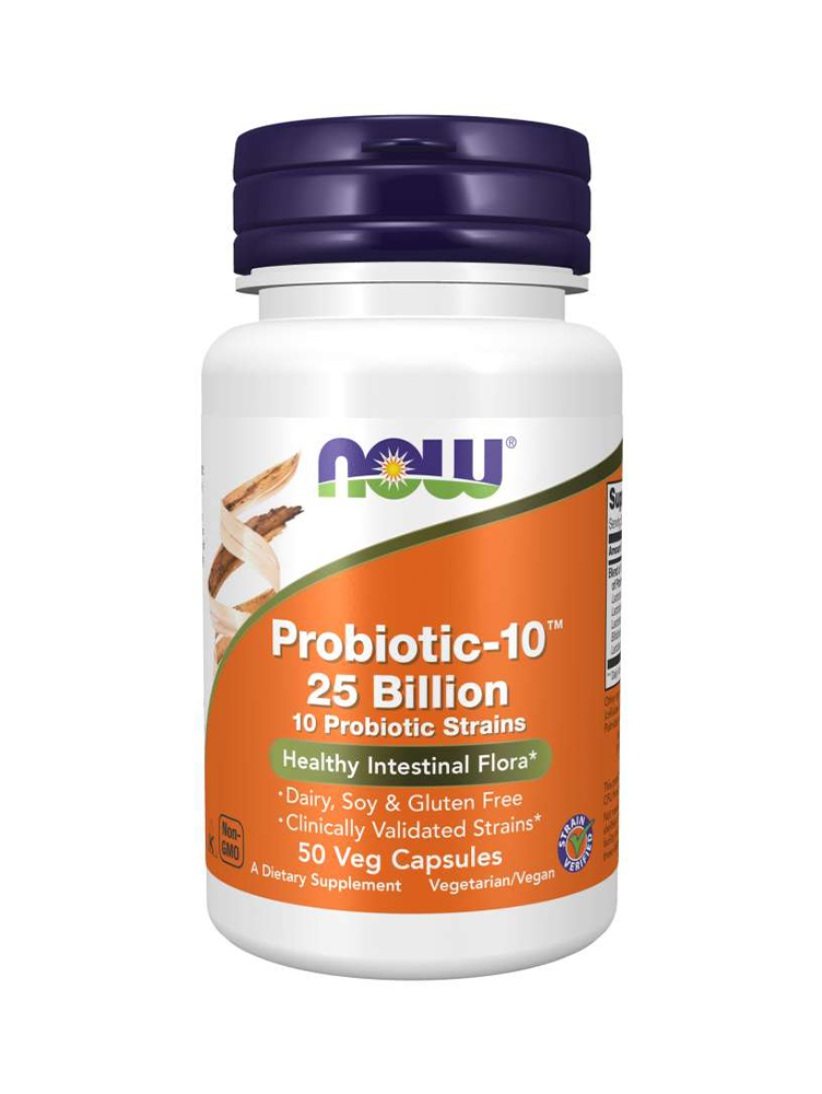 Probiotic-10 25 Billion, Now Foods, 50 veg kapsula
