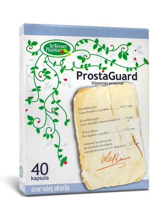 Prostaguard, Dr. Werner Pharma, 40 kapsula