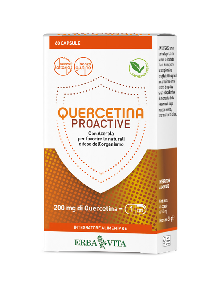 Quercetin Proactive, Erba Vita, 60 kapsula