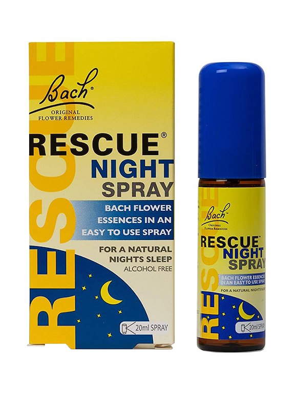 Rescue Night Spray bahov noćni sprej, Bach, 20 ml