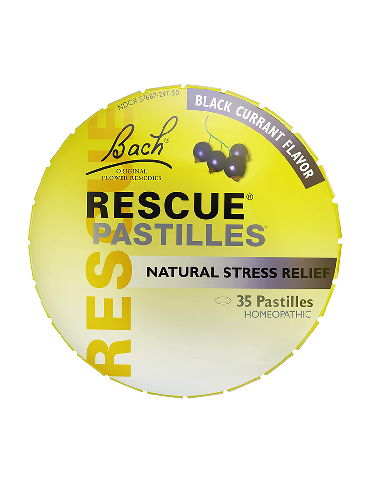 Rescue Pastilles crna ribizla pastile, Bach, 50 g